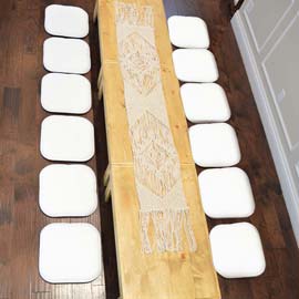 Wood Kids Table – Rent The Bash